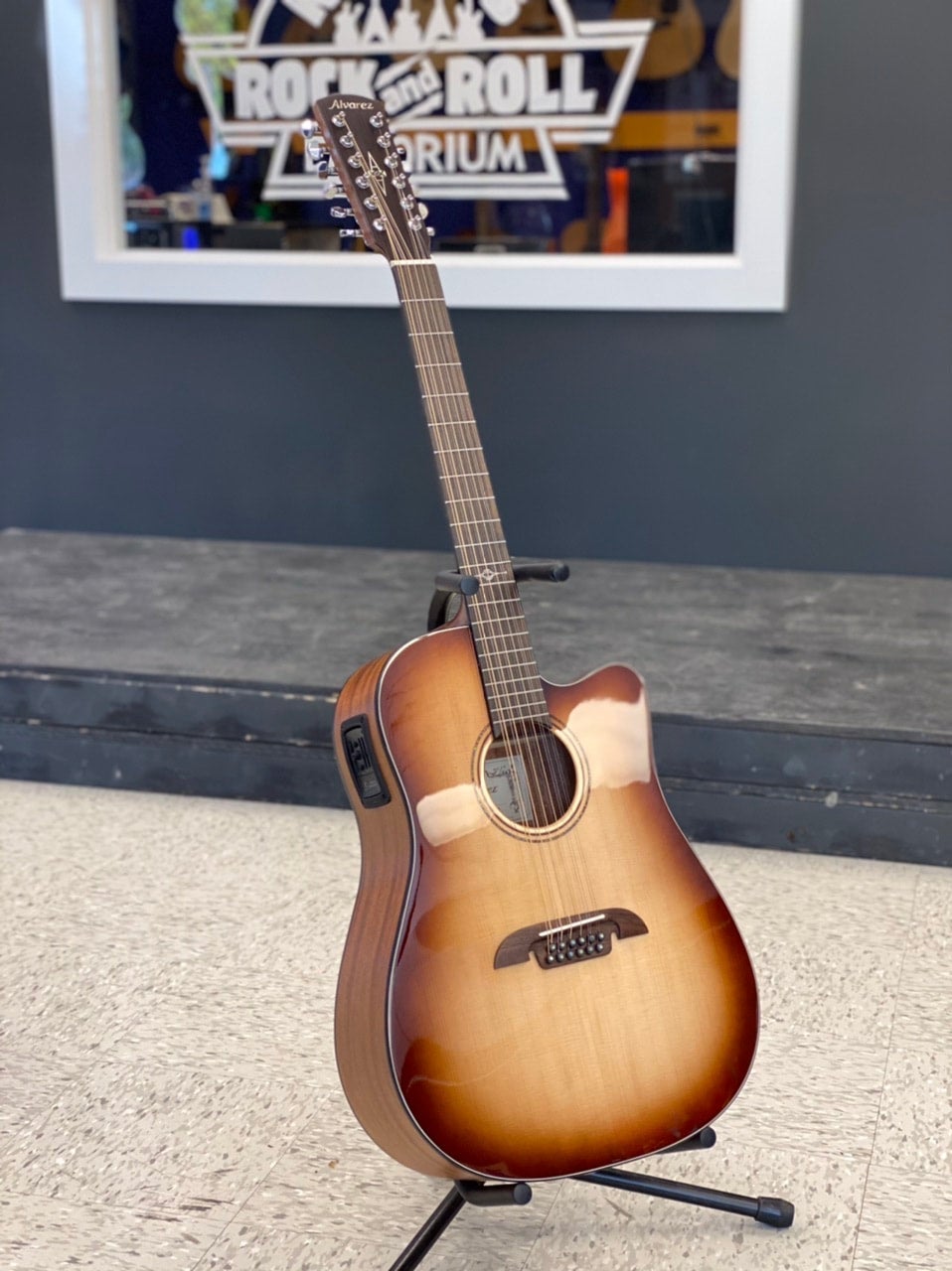 Alvarez AD60ce 12-String Shadowburst | Kevin's Rock And Roll Emporium LLC